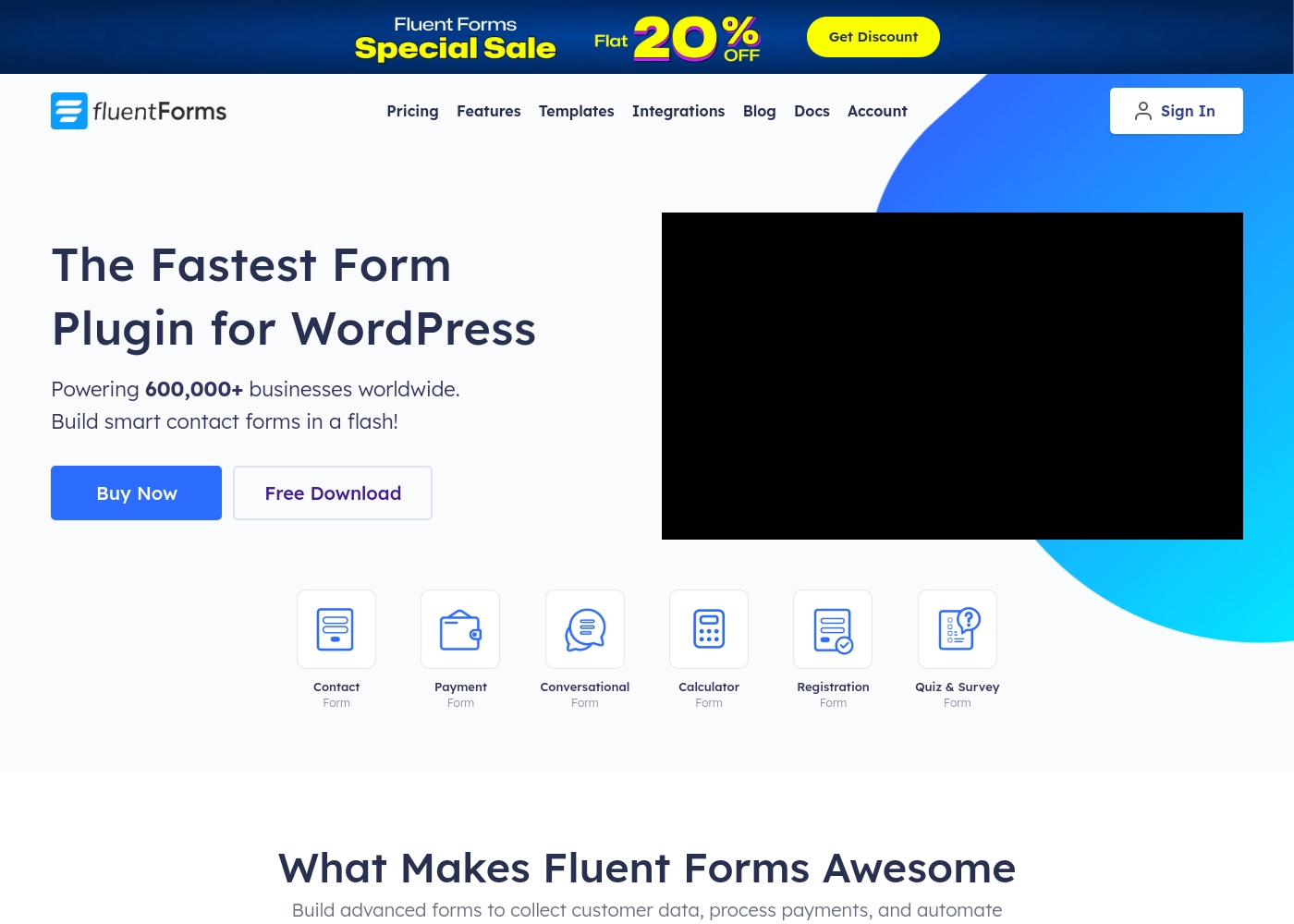 Fluent Forms Review, Pricing, Features, Pros & Cons