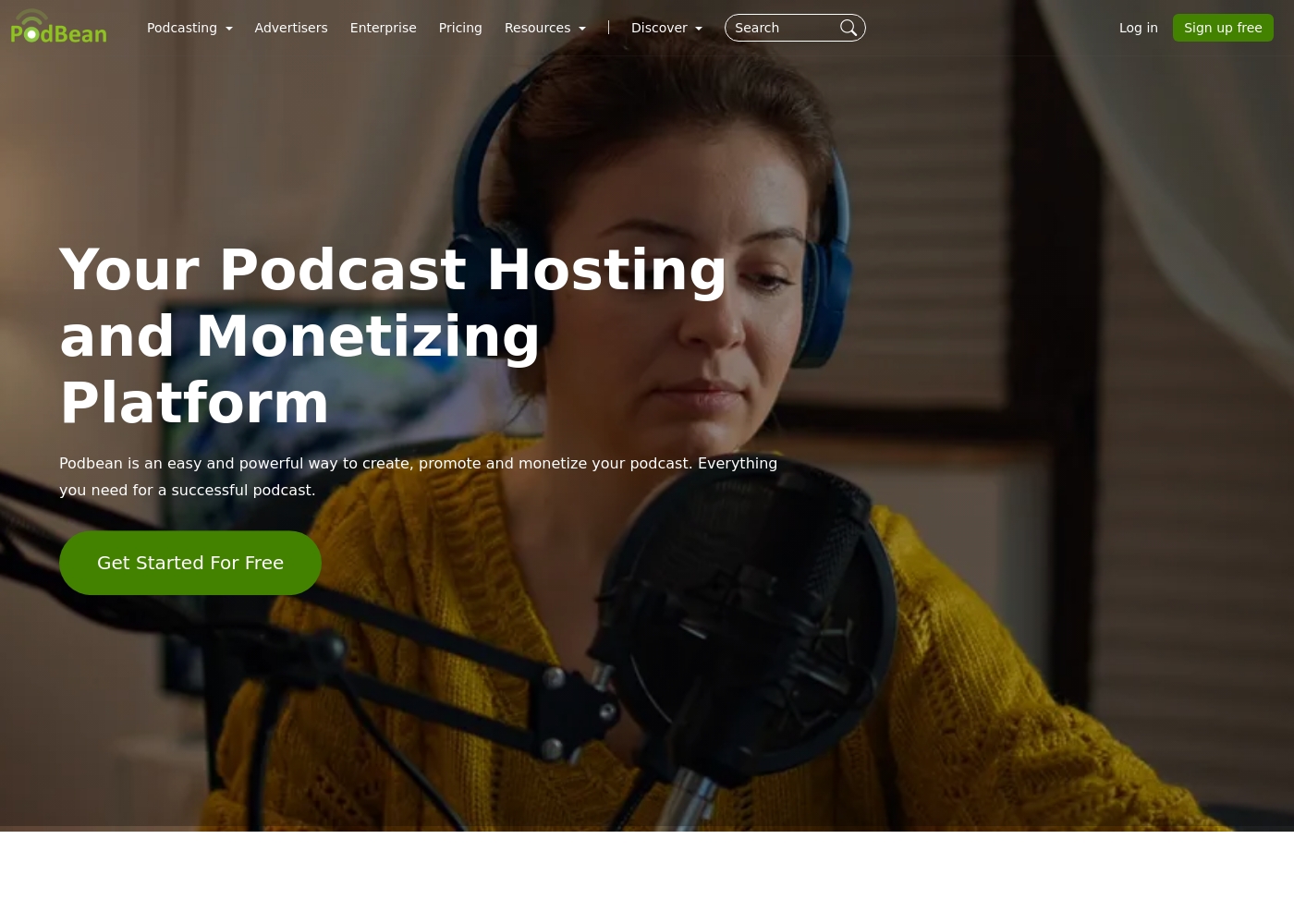 Podbean review, pricing, features, pros & cons