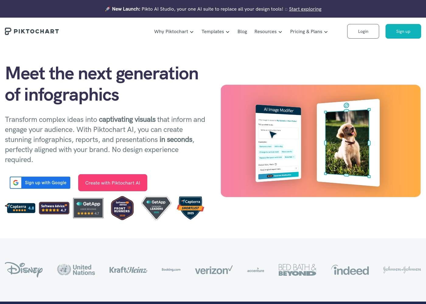 Reseña de Piktochart, Precios, Características con Pros y Contras