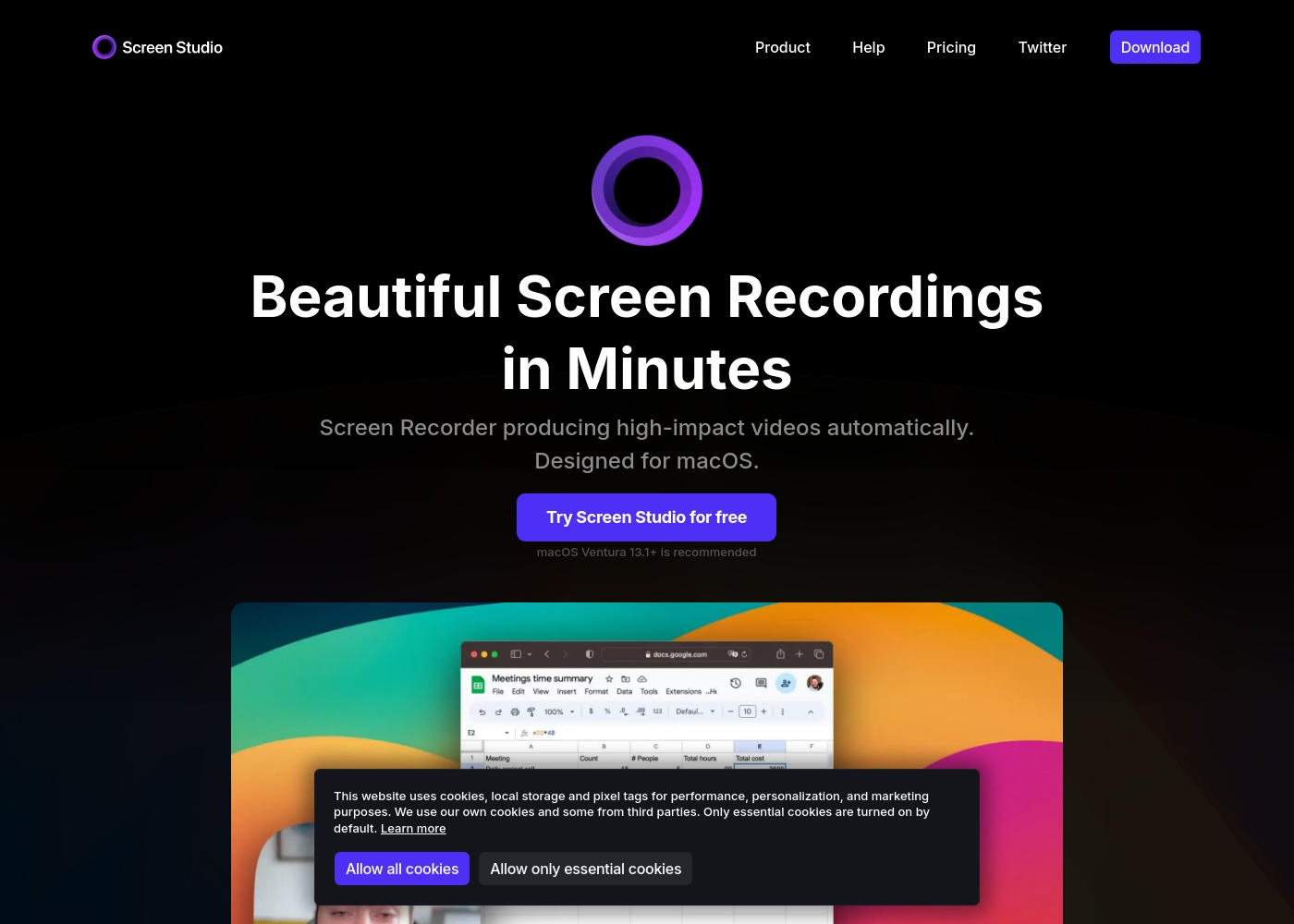 Screen Studio Review, Pricing, Features with Pros & Cons