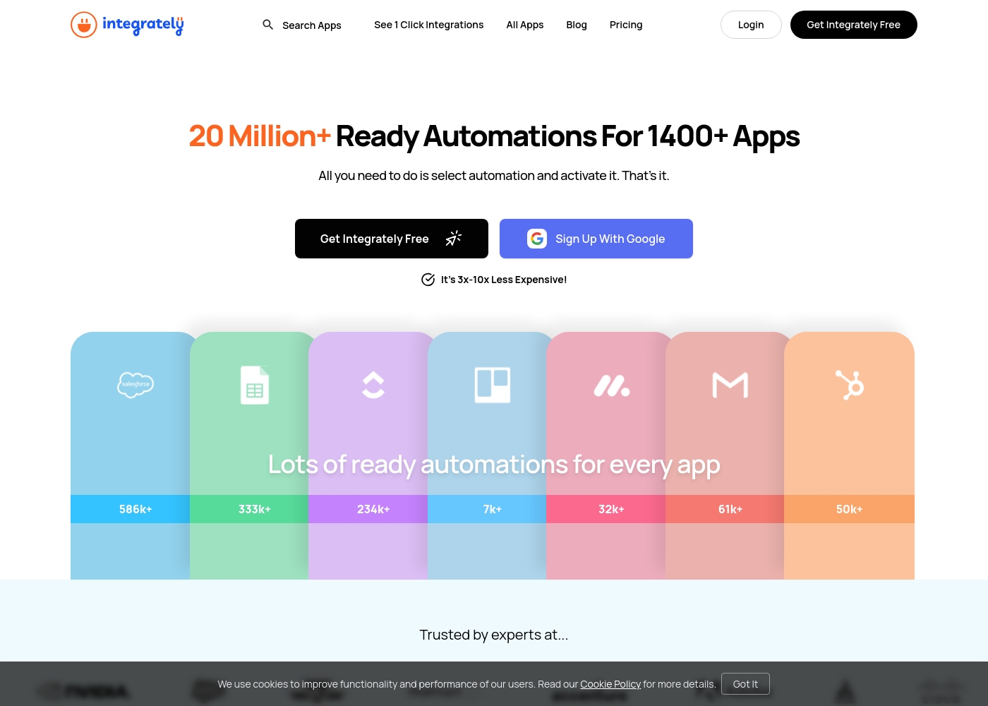 Integrately Review, Pricing, Features, Pros & Cons