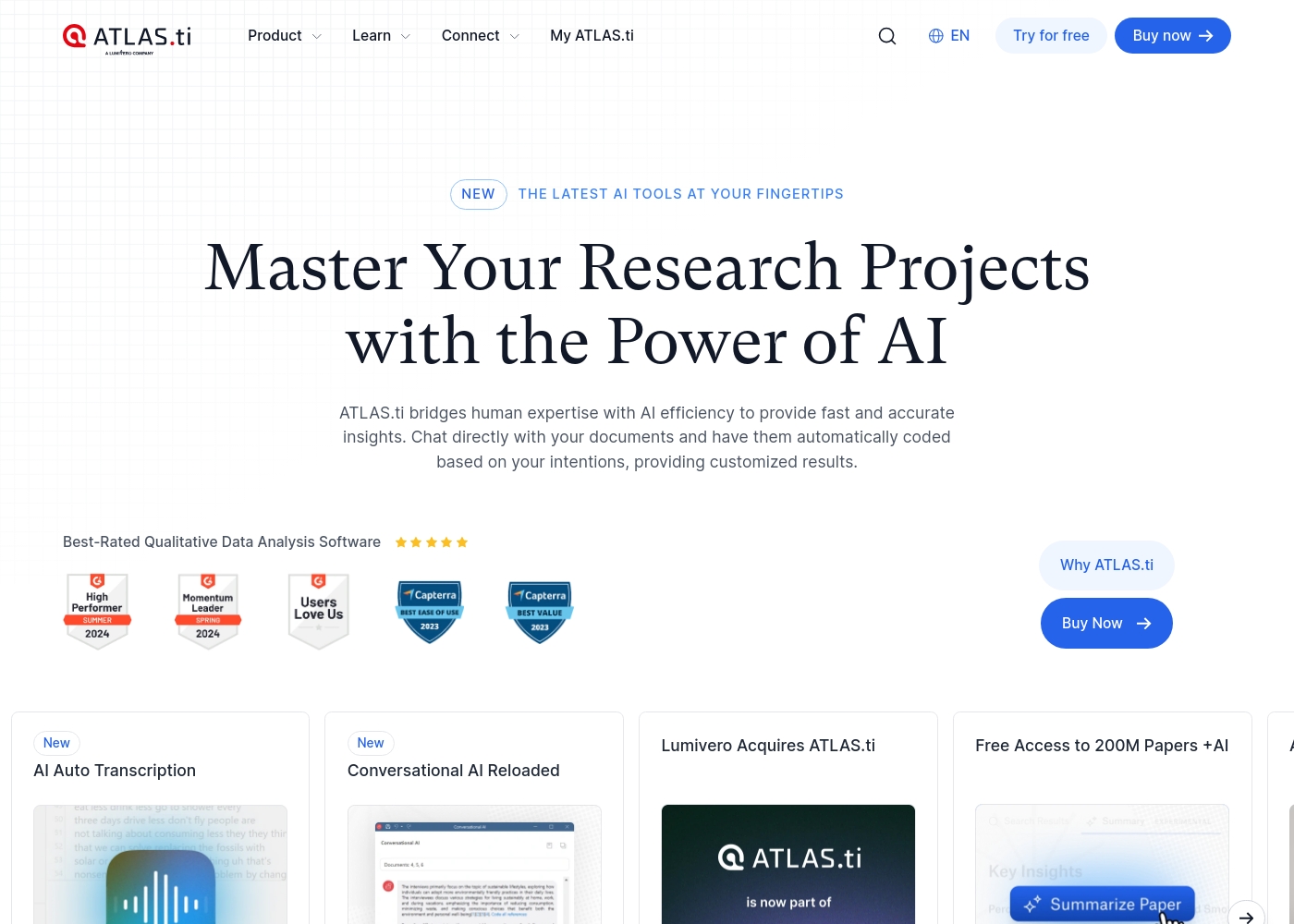 ATLAS.ti 评论、定价、功能及优缺点