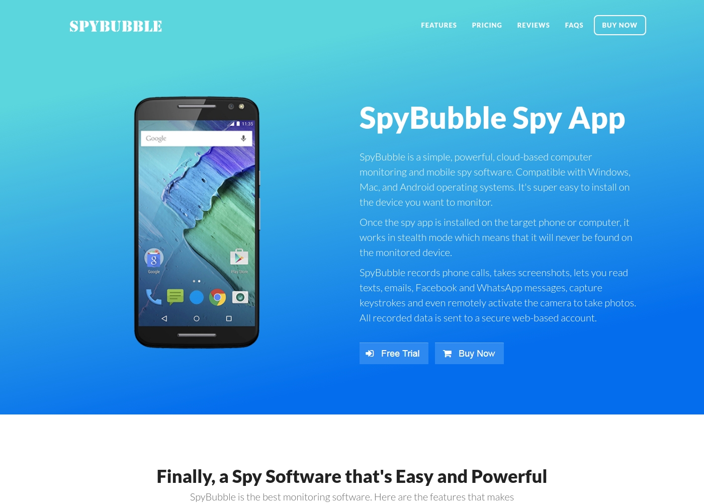 SpyBubble Review, Pricing, Features, Pros & Cons