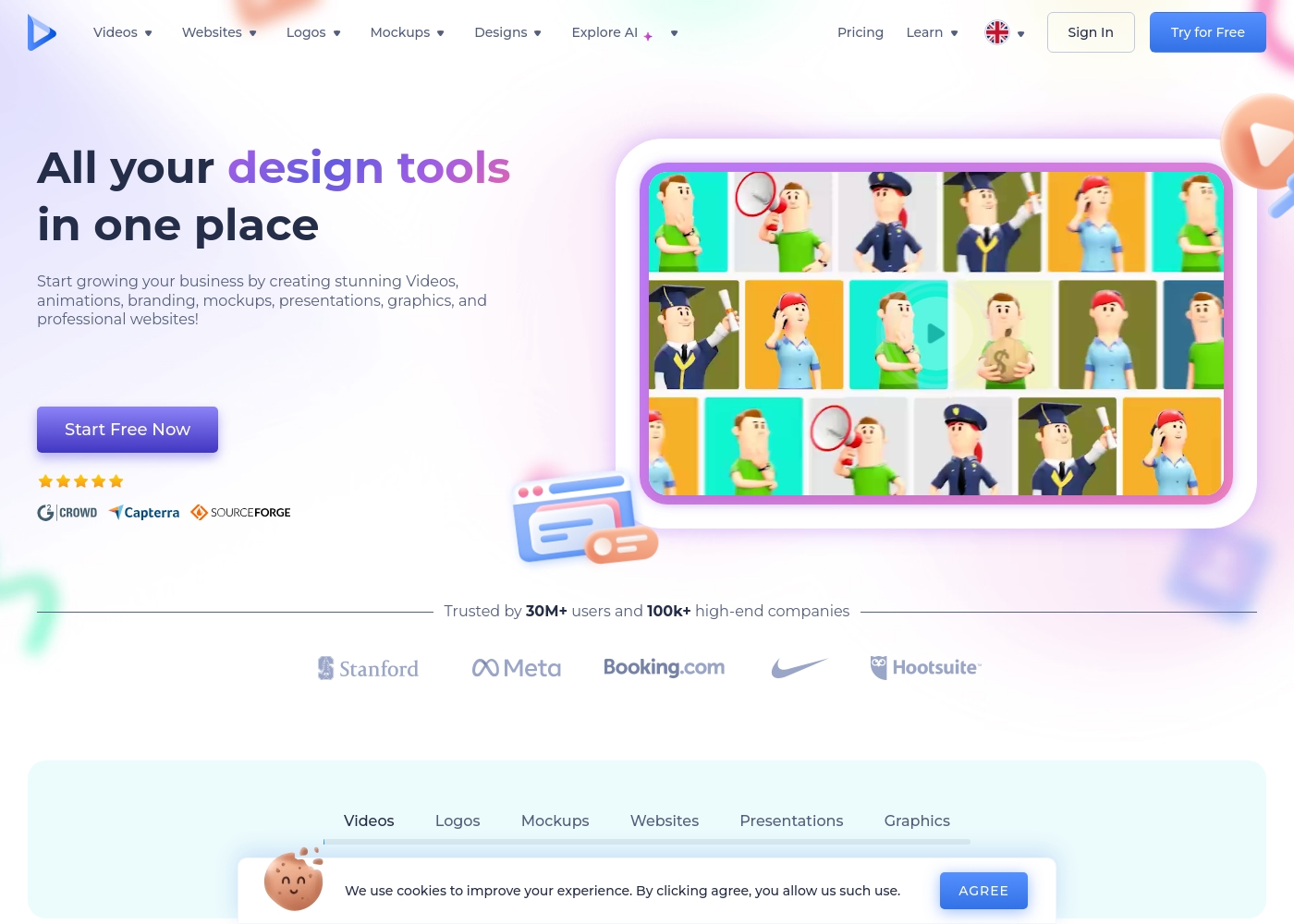 Avis sur Renderforest, Tarifs, Fonctions avec Avantages et Inconvénients