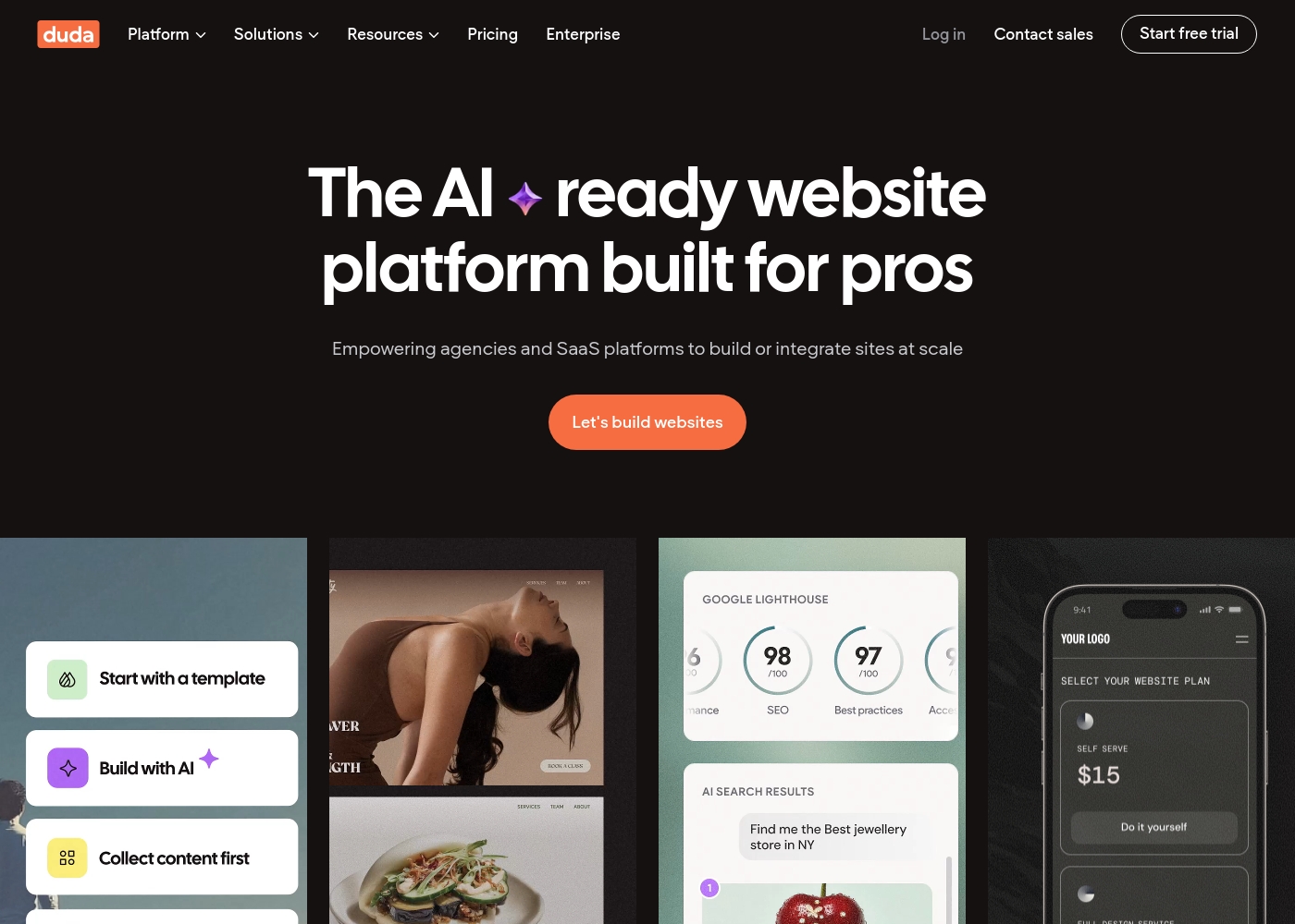 Duda Review, Pricing, Features, Pros & Cons