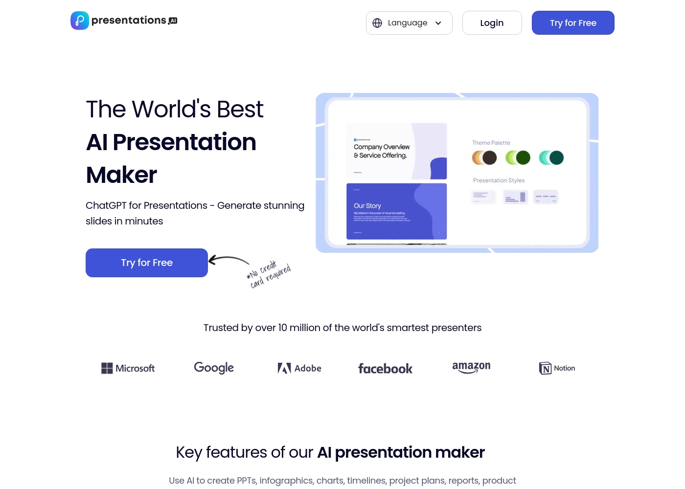 Presentations.AI Review, Pricing, Features, Pros & Cons