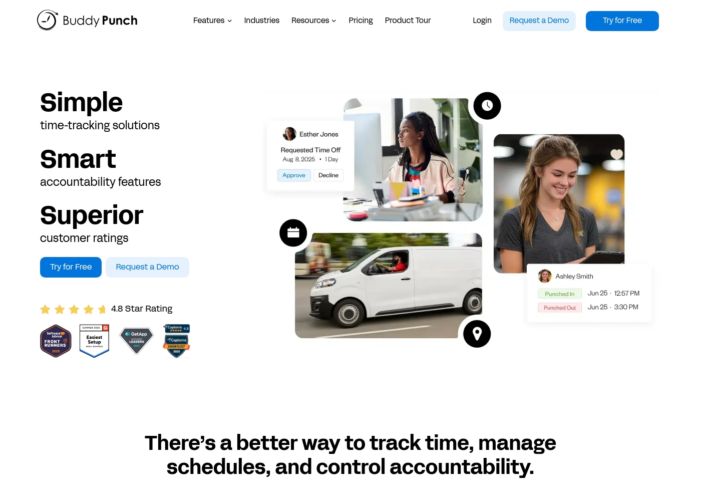 Buddy Punch Review, Pricing, Features, Pros & Cons