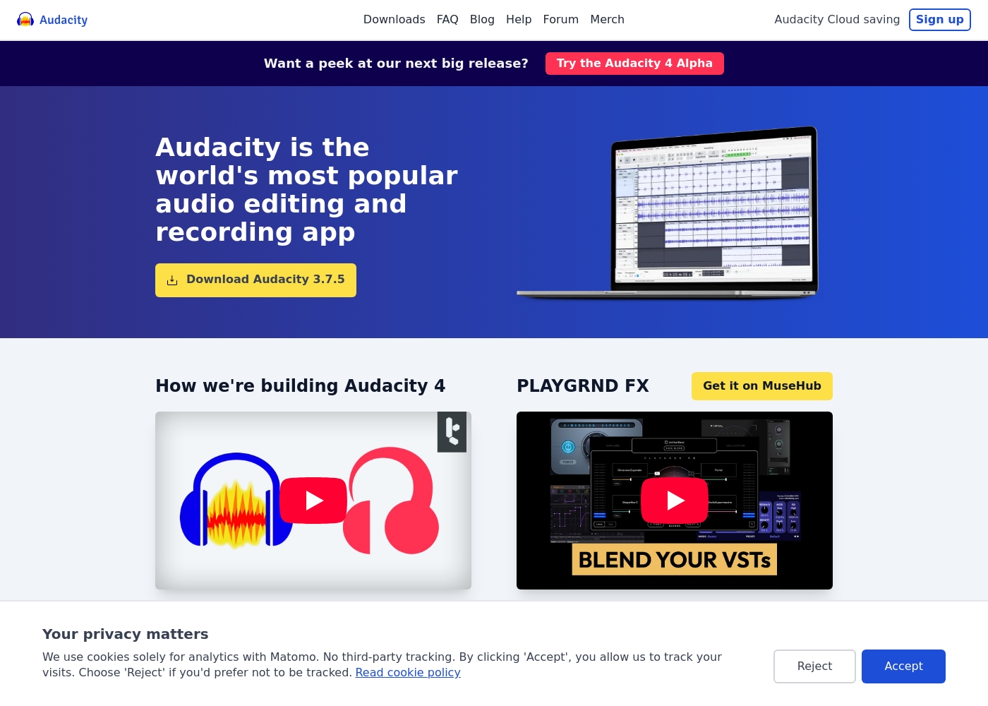 Audacity Review, Pricing, Features, Pros & Cons