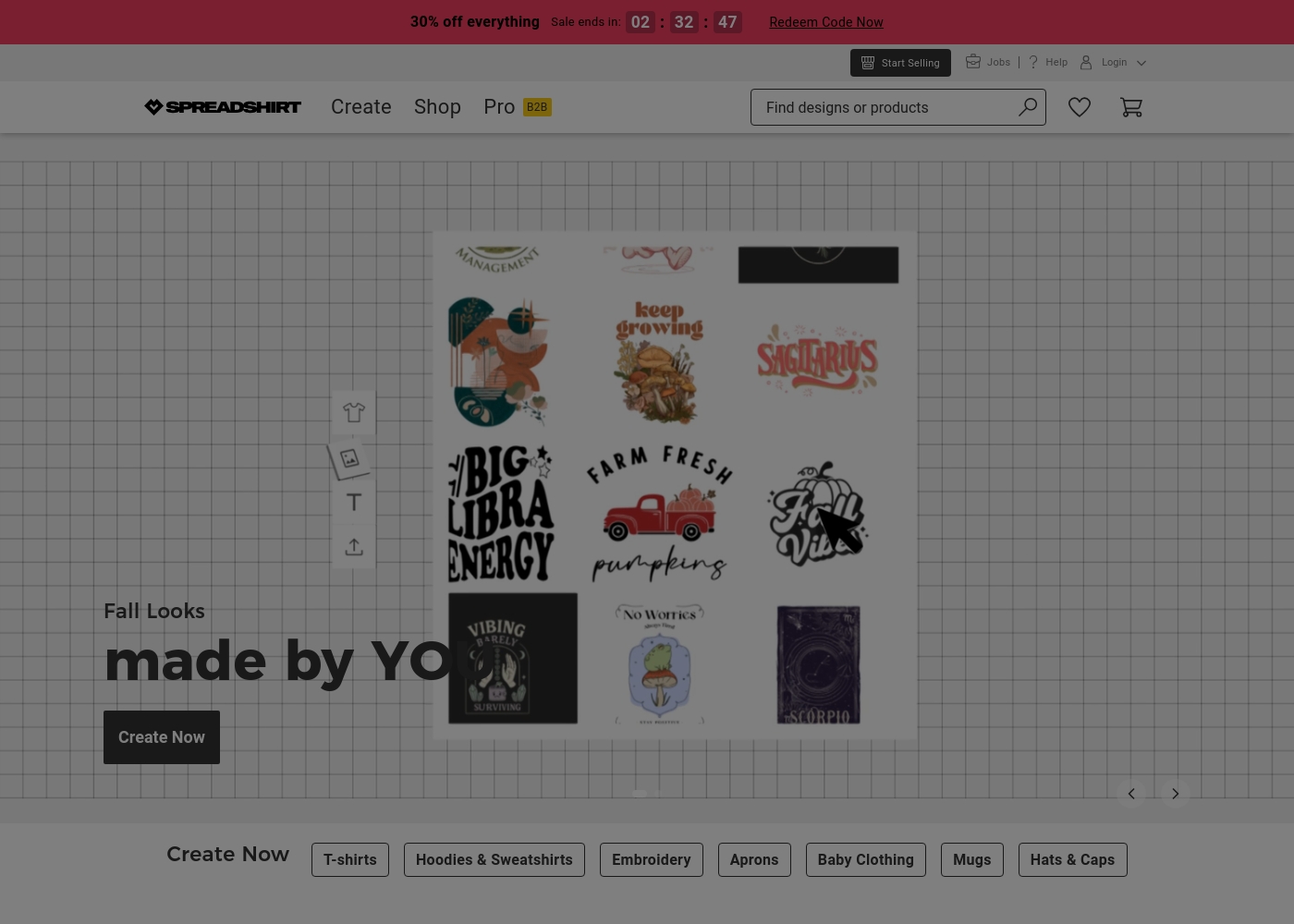 Spreadshirt Review, Pricing, Features, Pros & Cons