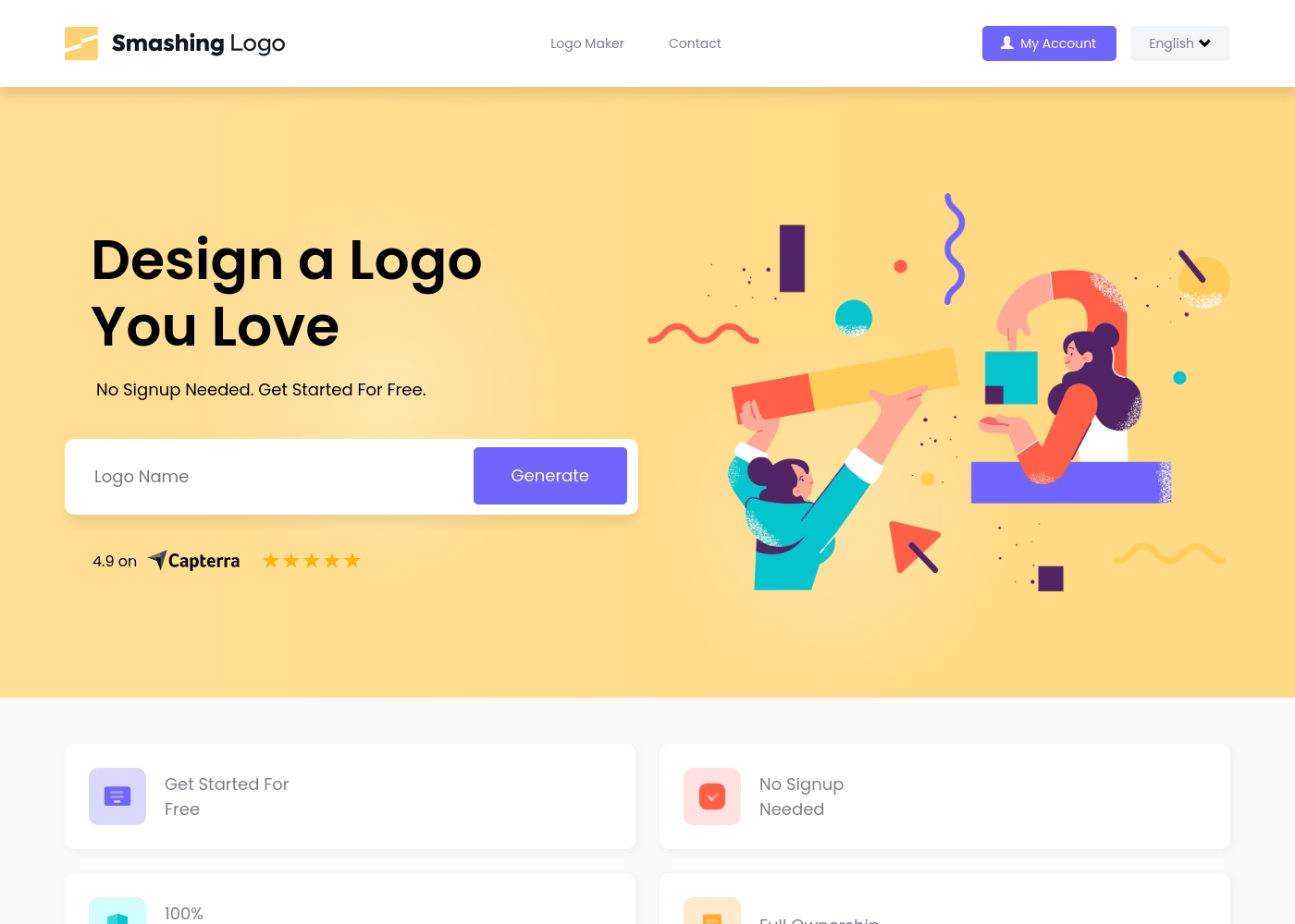 Smashinglogo Review, Pricing, Features, Pros & Cons