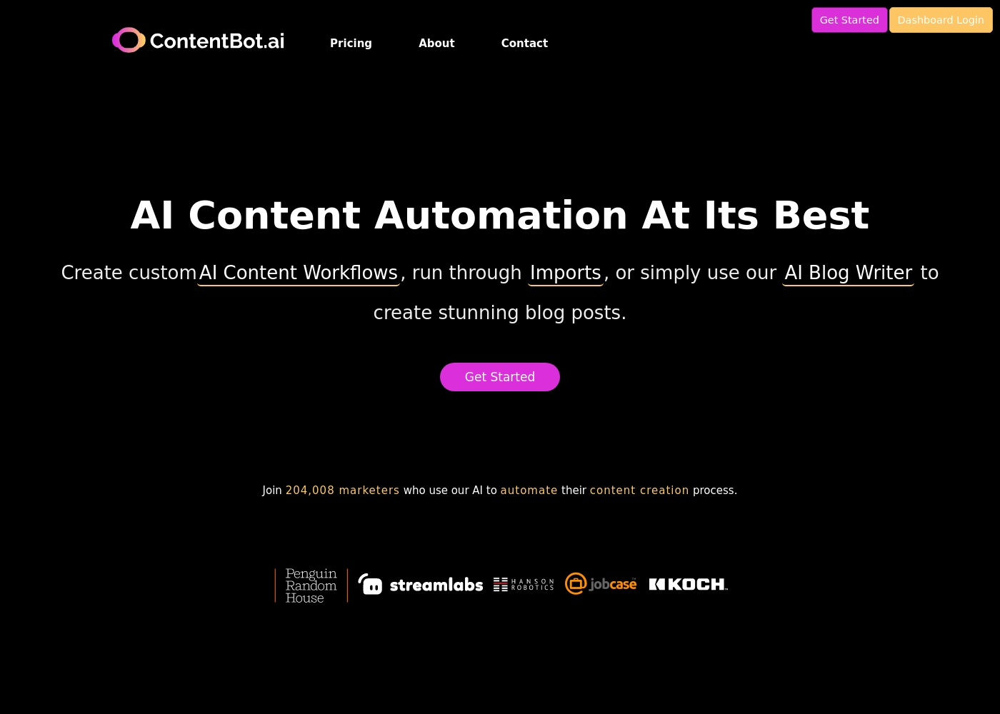 ContentBot Review, Preise, Features mit Vor- und Nachteilen